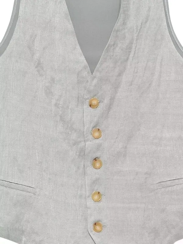 ALYSI Button-fastening Waistcoat