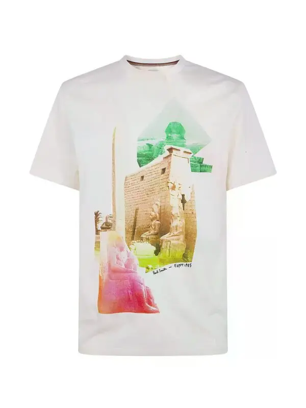 Paul Smith Graphic-print T-shirt - Neutrals