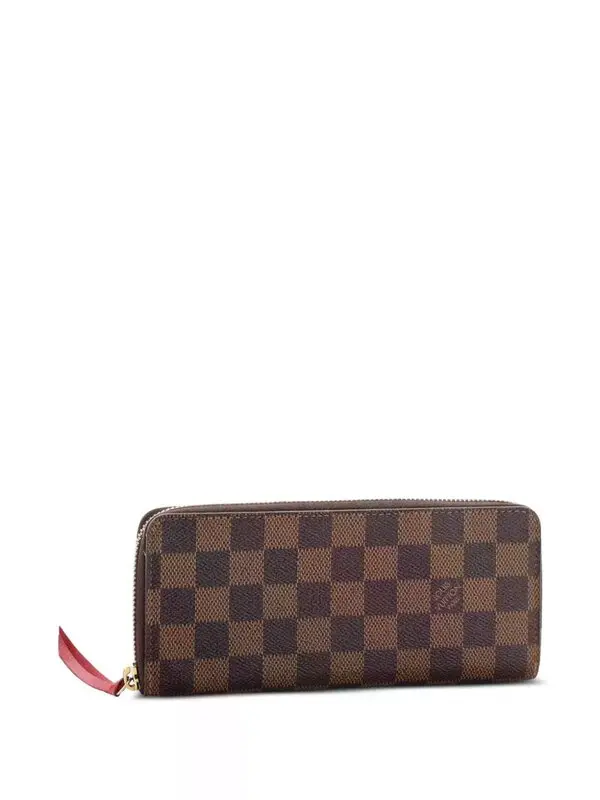 LOUIS VUITTON Clemence Wallet Damier Small Wallets - Brown