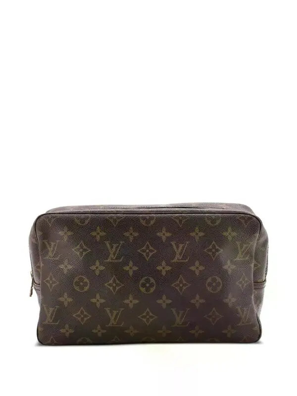 LOUIS VUITTON Trousse Toiletry Monogram Canvas 28 Pouch