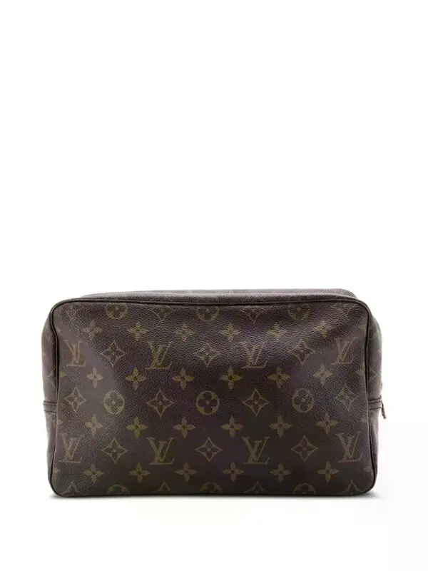 LOUIS VUITTON Trousse Toiletry Monogram Canvas 28 Pouch
