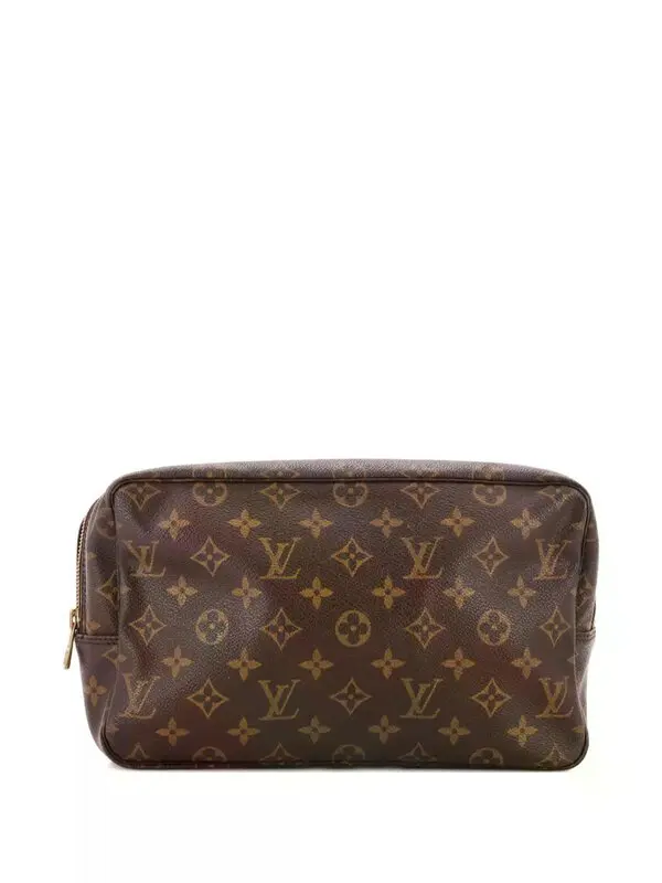 LOUIS VUITTON Trousse Toiletry 28 Pouch Monogram Canvas - Brown