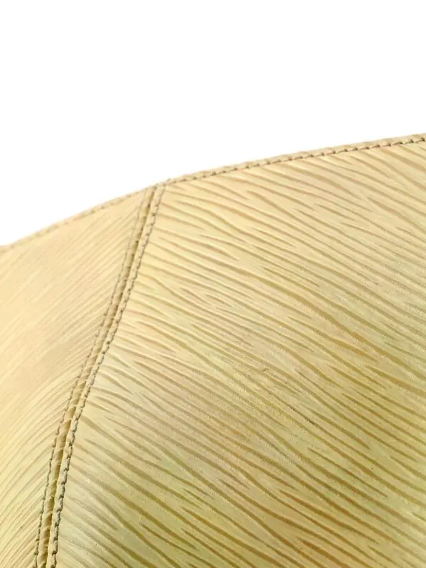 LOUIS VUITTON Demi Lune Pochette Epi Leather Shoulder Bag - Yellow