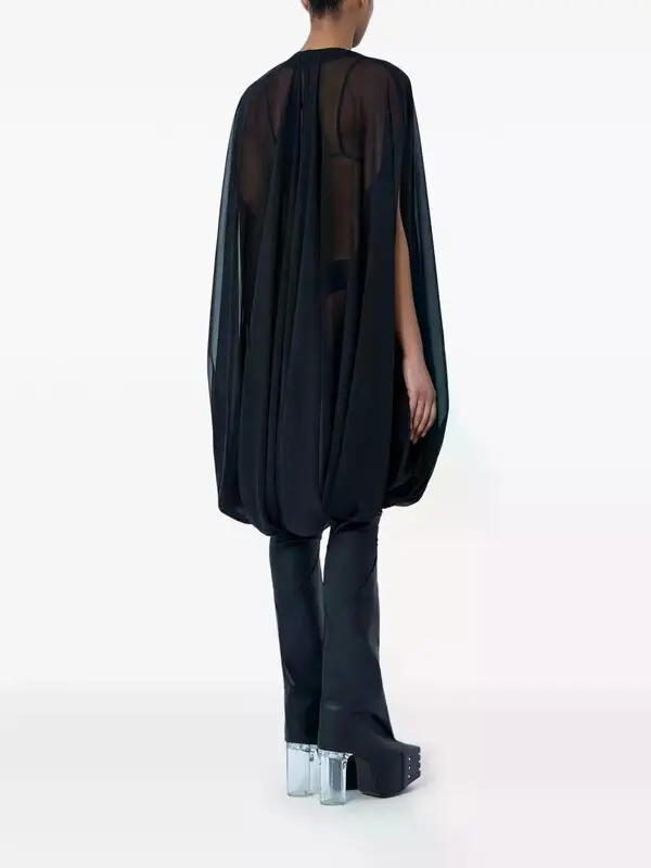 Rick Owens Temple Luxor Draped Cape