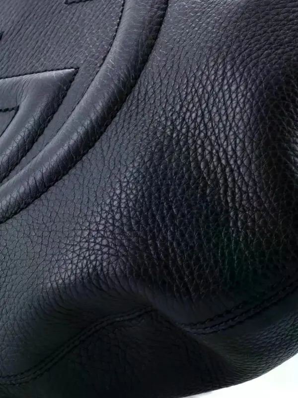 Gucci Soho Leather Messenger Bag - Blue