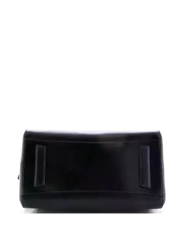 Givenchy Antigona Glazed Leather Medium Satchel - Black