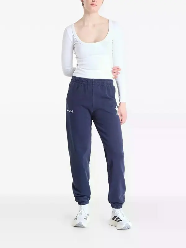 SPORTY & RICH Heritage Yankees Serif Track Pants - Blue