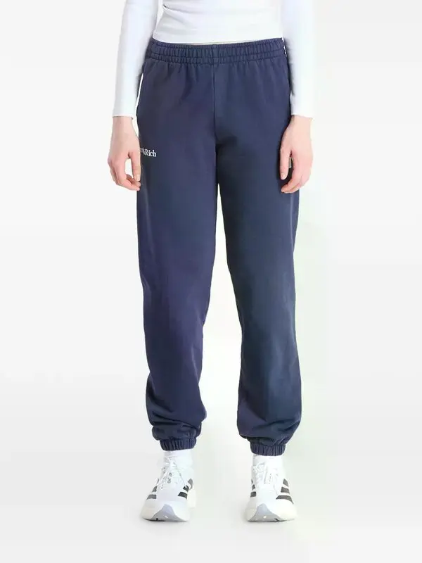 SPORTY & RICH Heritage Yankees Serif Track Pants - Blue