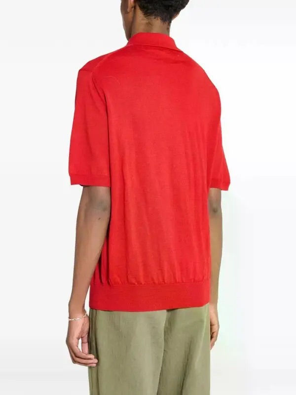 Comme Des Garçons Play Heart-logo T-shirt - Red