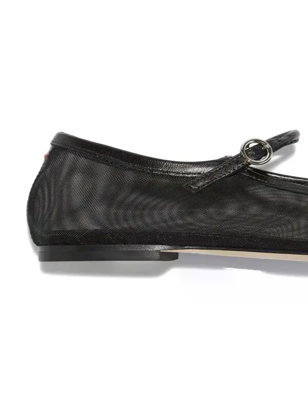 AeydĒ Uma Mesh Ballet Flats - Black