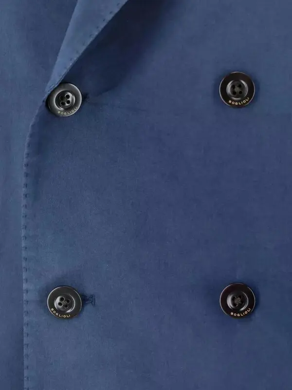 Boglioli Double-breasted Blazer - Blue