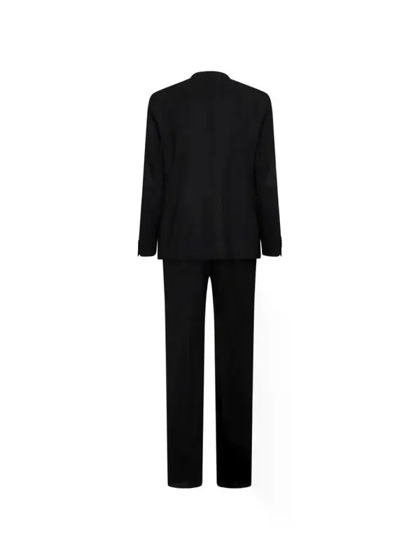 Tagliatore Double-breasted Collarless Suit