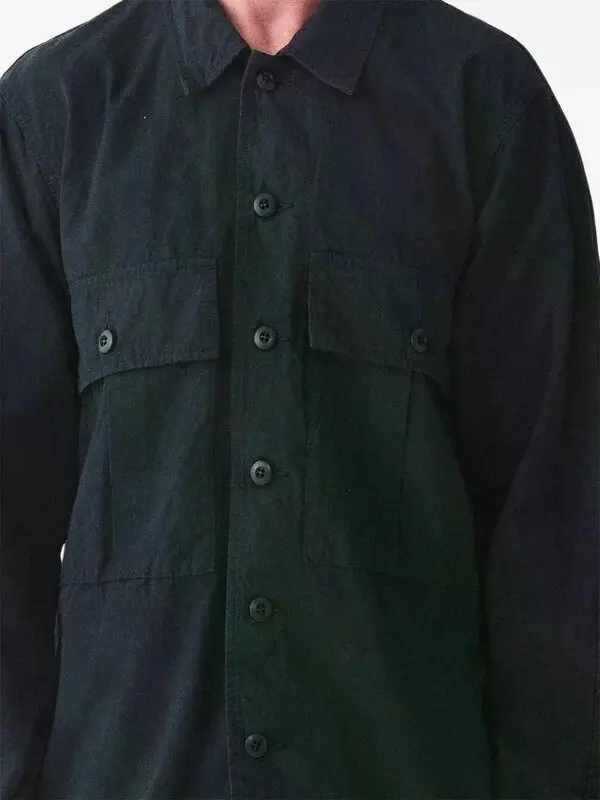 SAGE DE CRET Flap-pocket Button-up Shirt