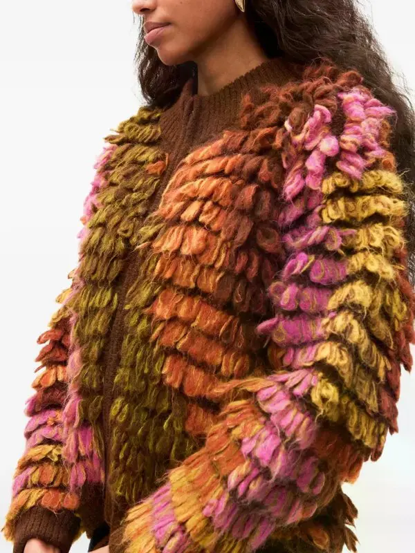 Carolina K Marjorie Shaggy Knit Jacket