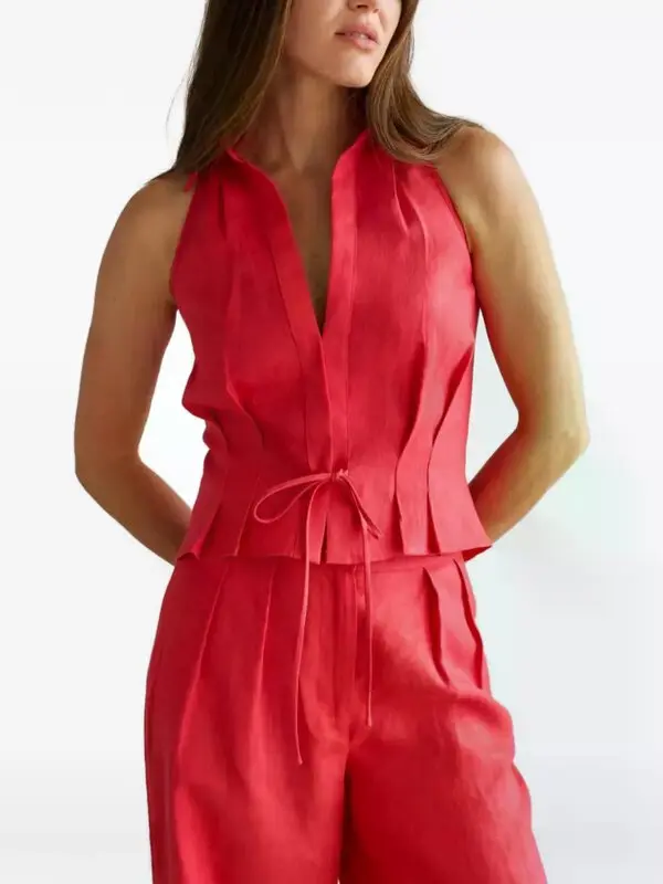 HEVRON Sloan Top - Red