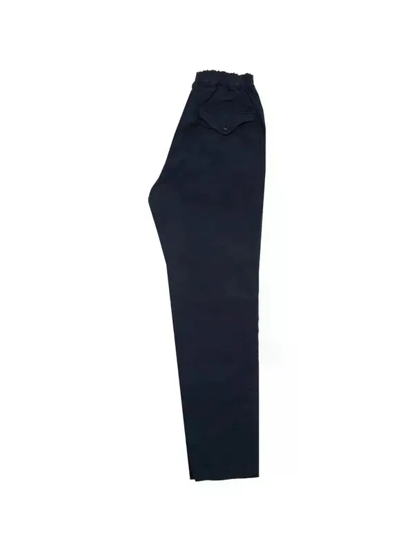 SAGE DE CRET Elasticated-waist Tapered Trousers