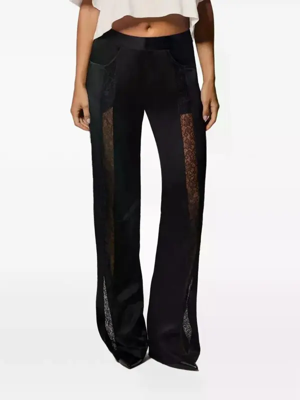 Kiki De Montparnasse Lace-panel Trousers
