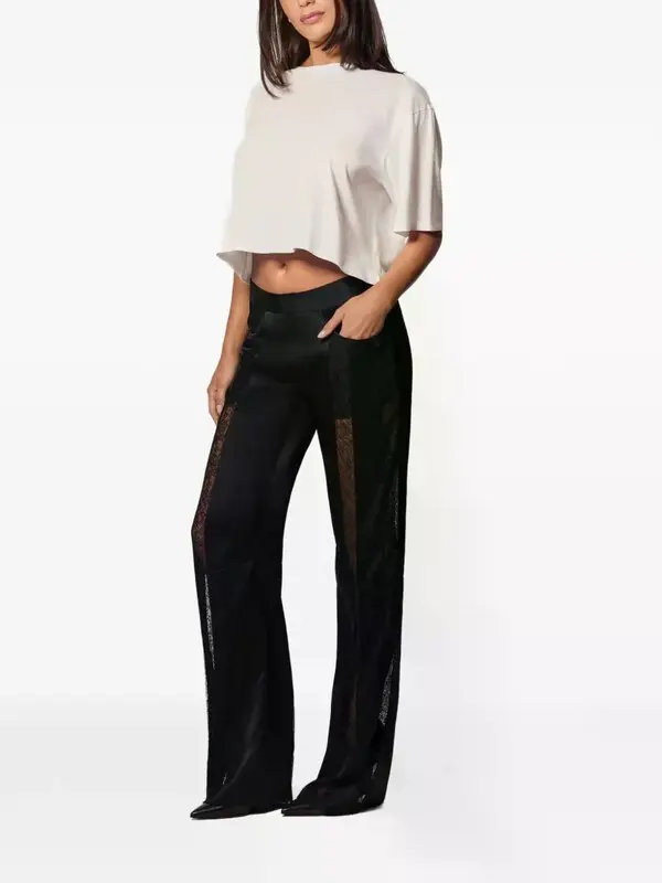 Kiki De Montparnasse Lace-panel Trousers