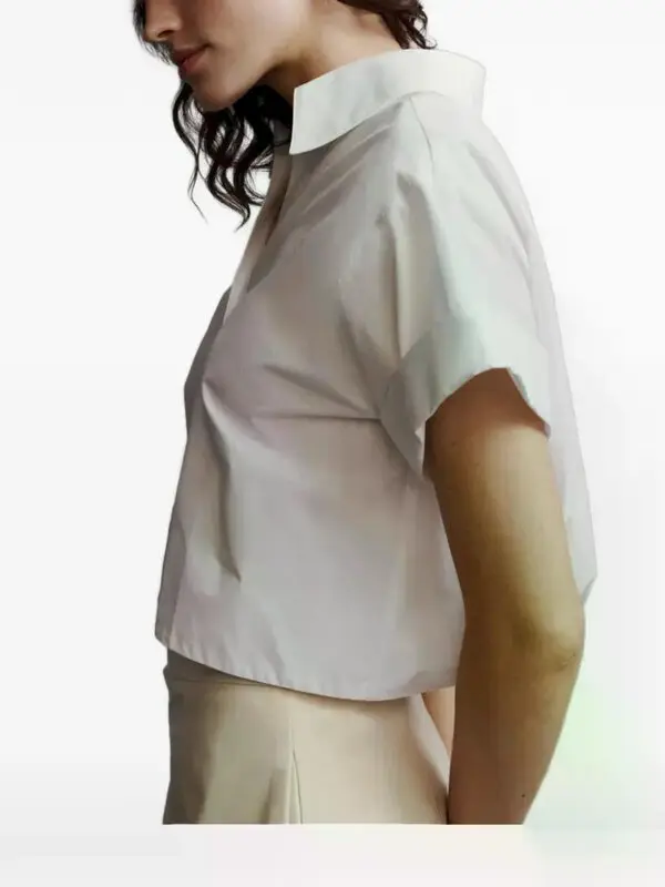 TWP Cropped Shirt