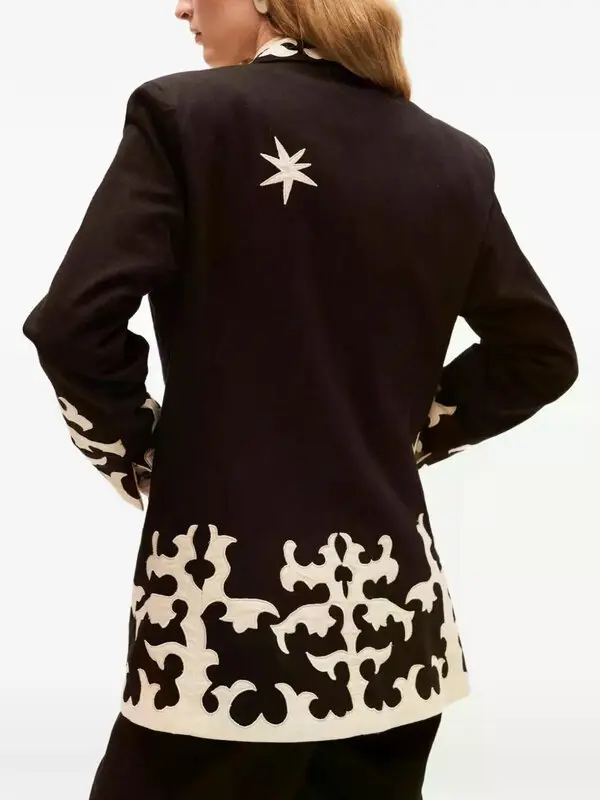 Carolina K Mama Embroidered Appliqué Jacket