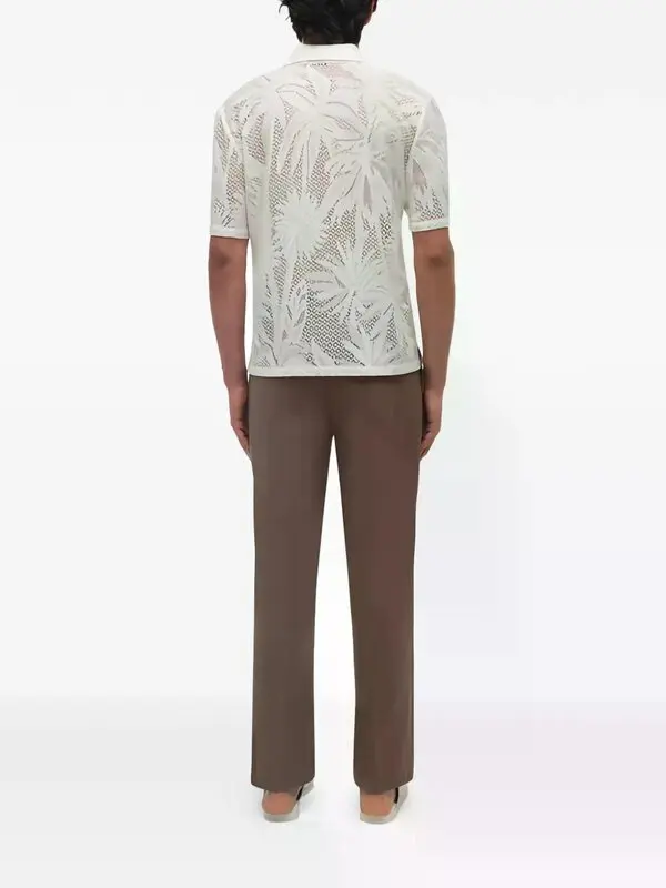 Simkhai Conrad Button-down Short-sleeve Shirt - Neutrals
