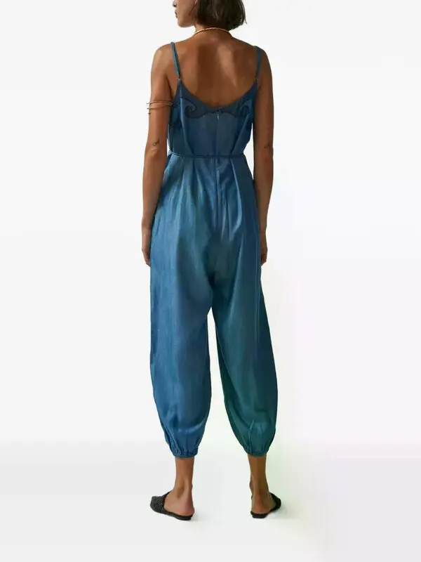 Carolina K Embroidered Appliqué Jumpsuit