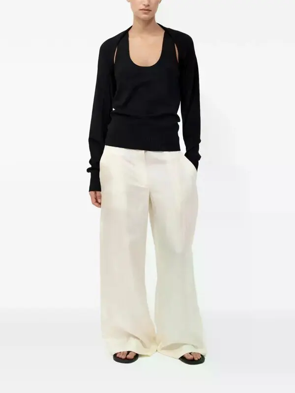 ST. AGNI Layered Design Sweater