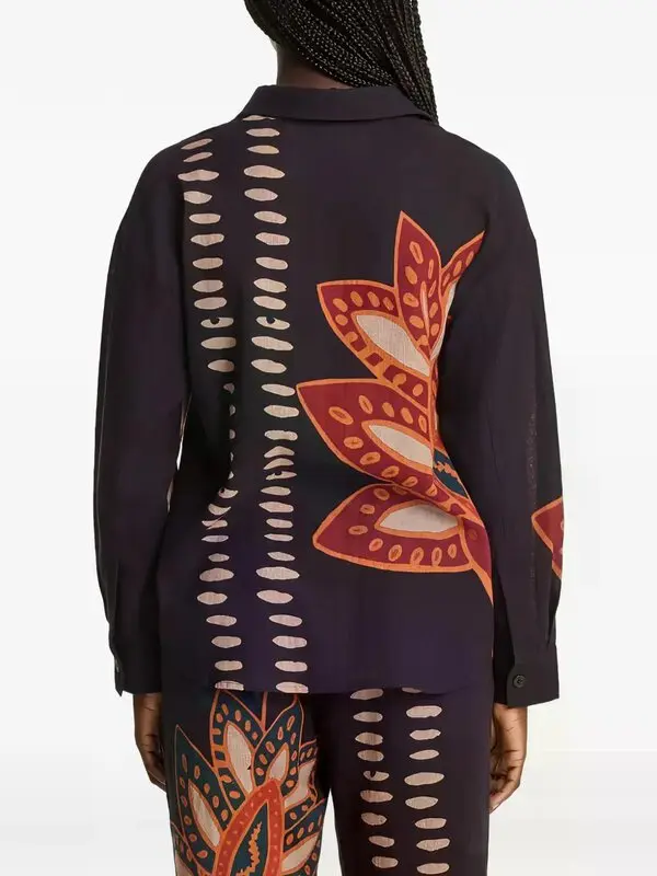 DIARRABLU Graphic-print Shirt - Blue