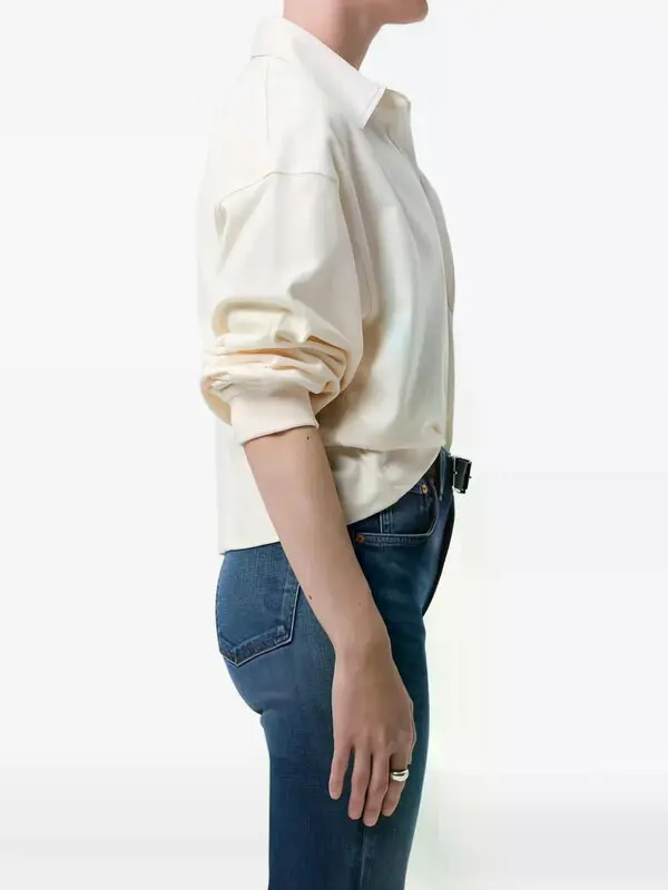 Citizens Of Humanity Aris Long-sleeve Polo Top