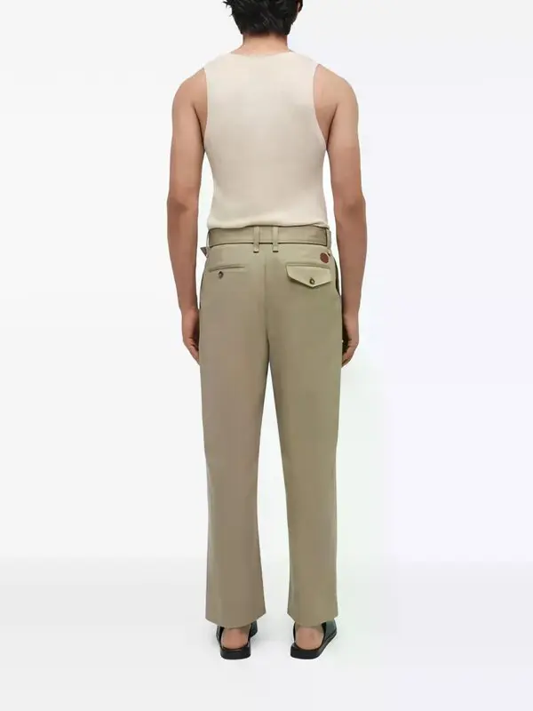 Simkhai Belted Pleated Trousers