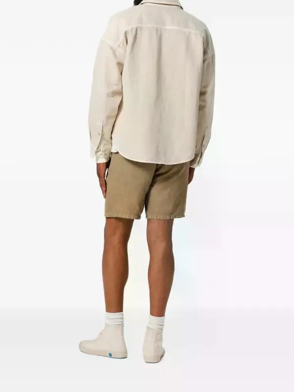 Citizens Of Humanity Drawstring-waistband Shorts - Neutrals