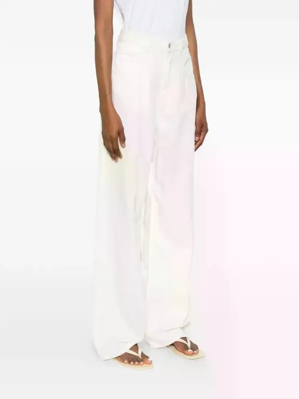 ICON DENIM LOS ANGELES Wide-leg Jeans - White