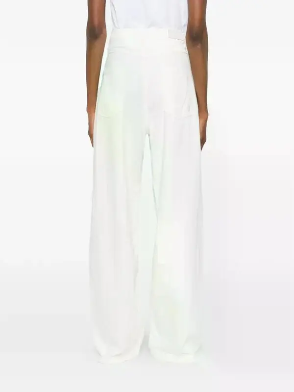 ICON DENIM LOS ANGELES Wide-leg Jeans - White