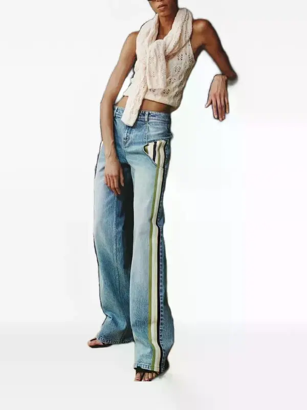 Hellessy Pointelle-knit Top With Scarf Detail