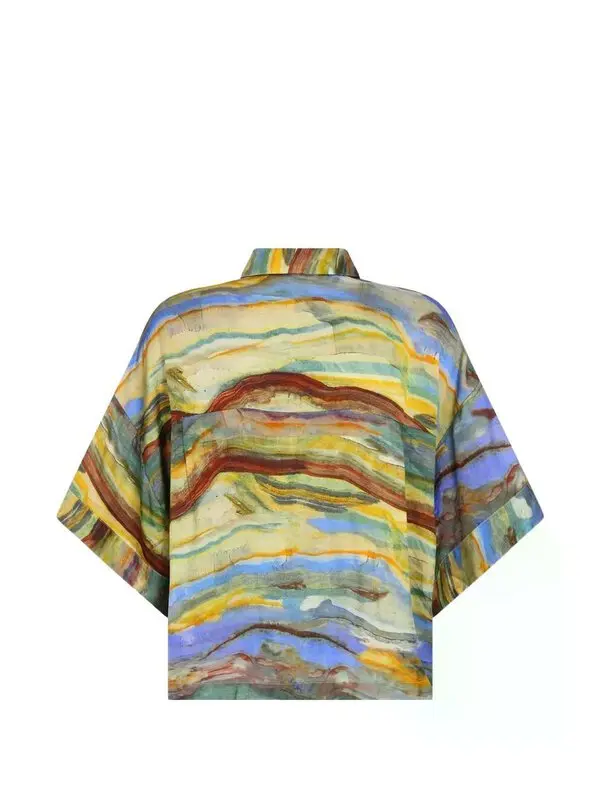 Carolina K Kimono Beaded Shirt