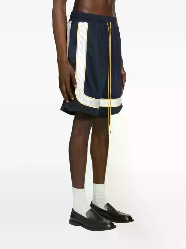 Rhude Mesh Piping Shorts