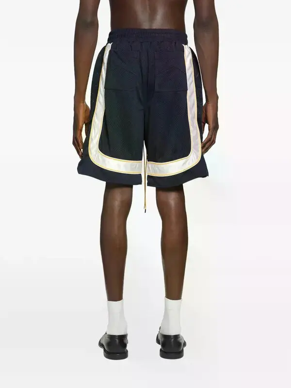 Rhude Mesh Piping Shorts