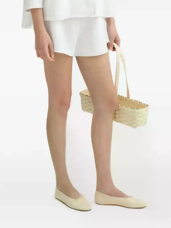 Posse Perri Button-fastening Shorts - Neutrals