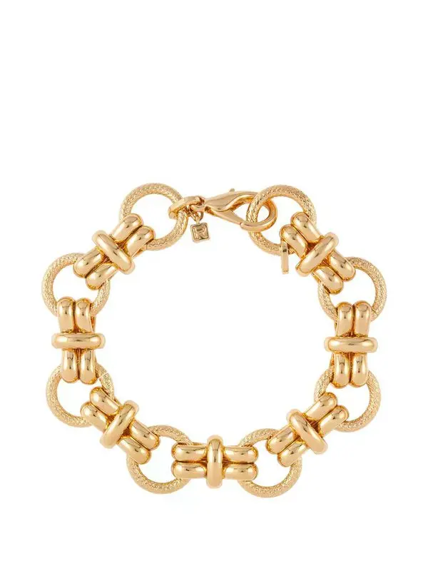 Nina Ricci 1980s Lobster-clasp-fastening Bracelet - Gold