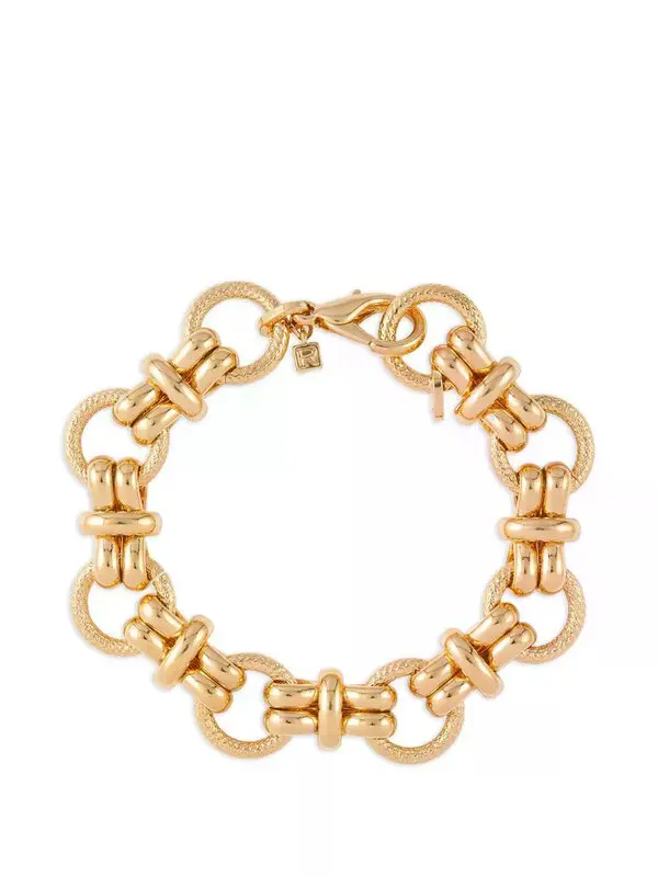 Nina Ricci 1980s Lobster-clasp-fastening Bracelet - Gold