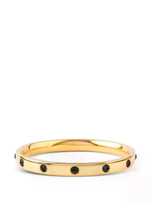 MONET 1980s Round-cut-crystal Bracelet - Gold