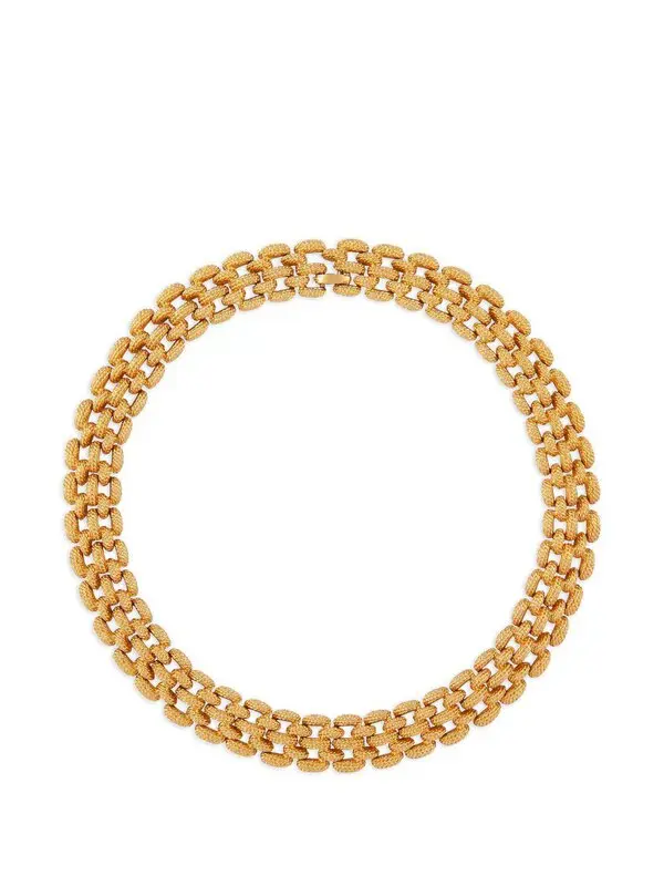 MONET 1970 Cut-out Necklace - Gold