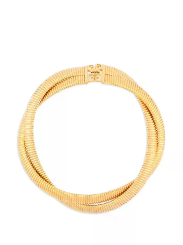 Givenchy 1980 Snake Chain Necklace - Gold