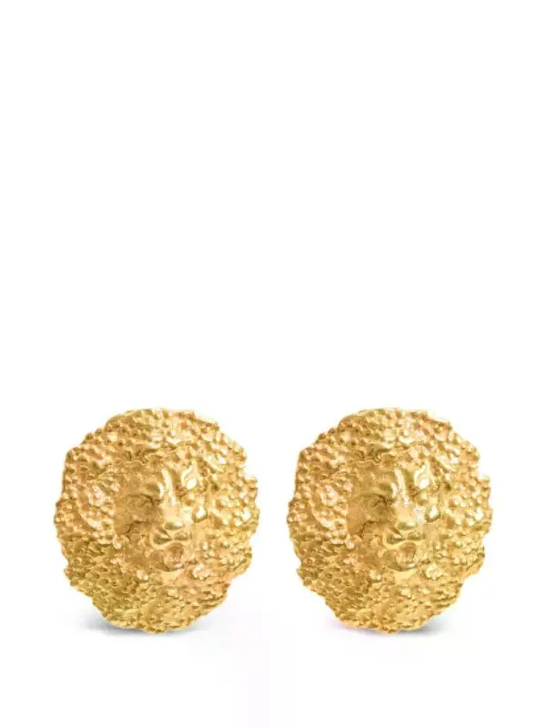 FREYA ROSE Lion Studs Earrings - Gold