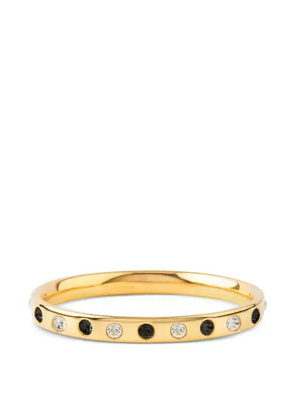 MONET 1980s Round-cut-crystal Bracelet - Gold