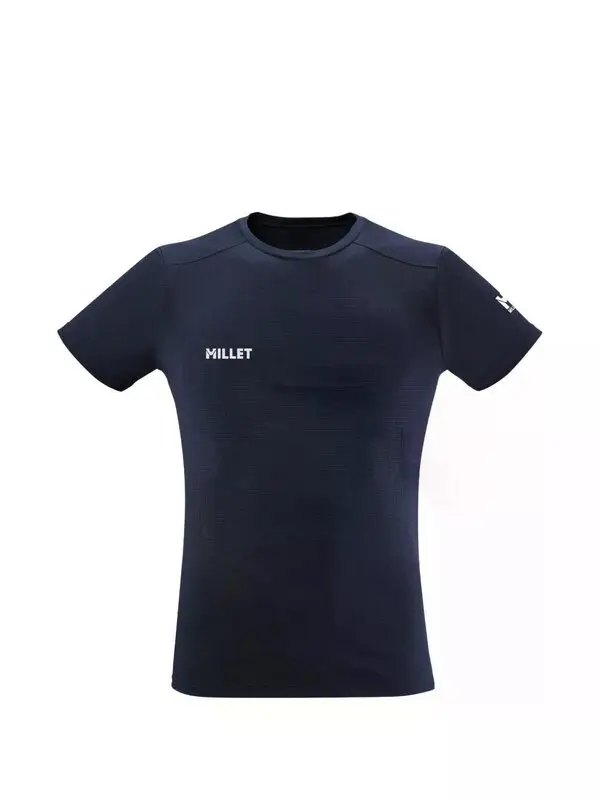 PASCAL MILLET Fusion Logo-print T-shirt - Blue