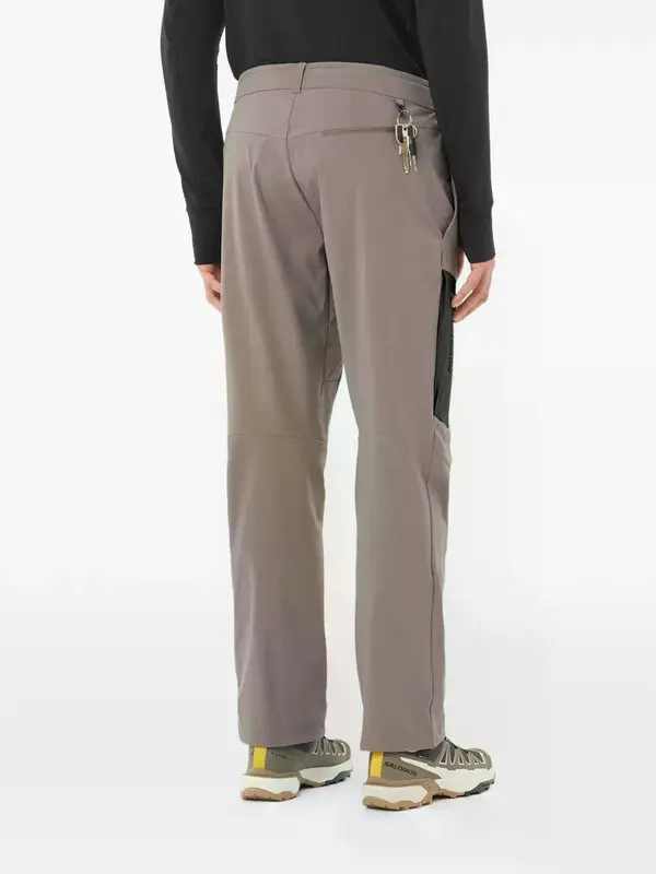 SALOMON Panelled Buckled-belt Trousers