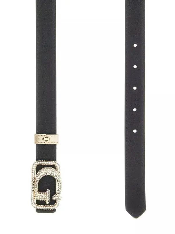 Guess Logo-buckle Belt