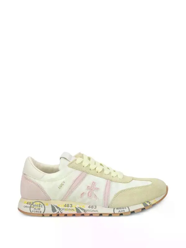 Premiata Lucyd 8141 Suede-panel Sneakers
