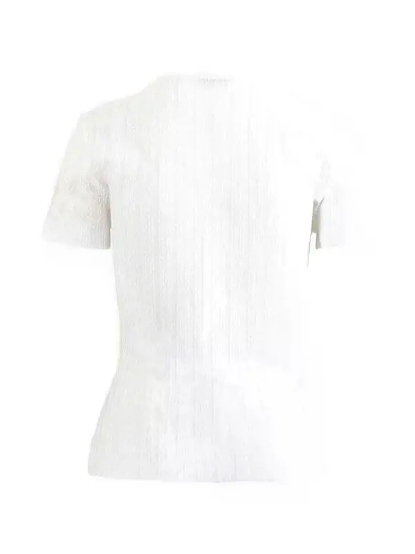 Guess Buckle-detail Cut-out T-shirt